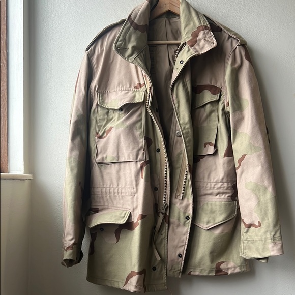 Jackets & Coats | Vtg Desert Storm Military Jacket Size Medium | Poshmark
